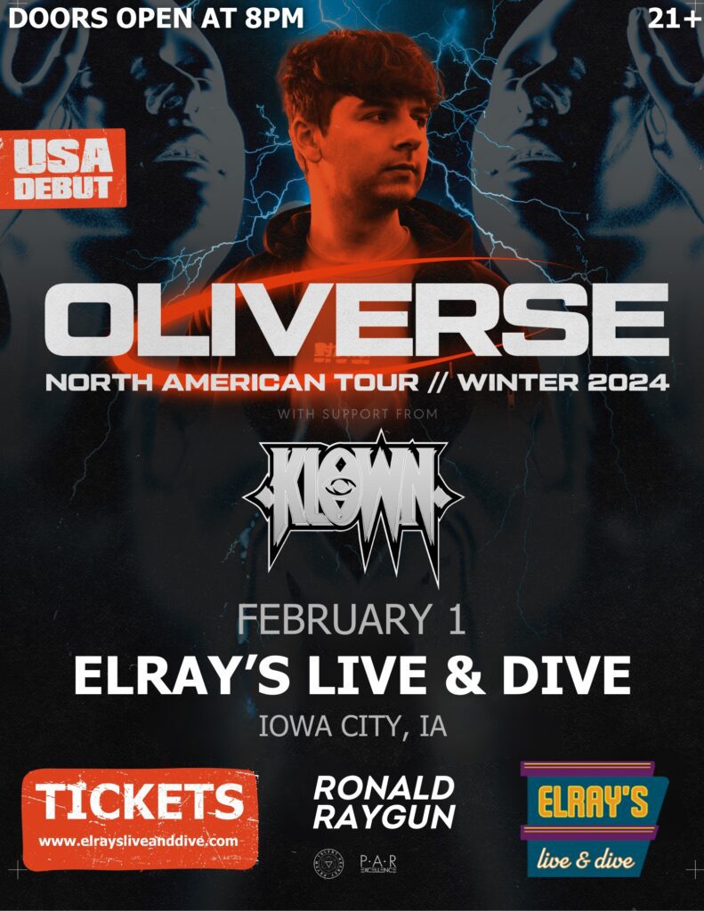 Oliverse, Klown, Ronald Raygun | Iowa City Downtown District