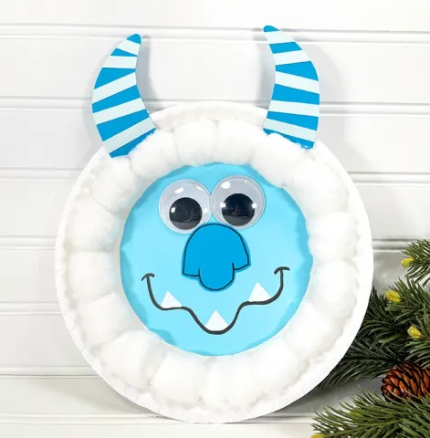 Sunday Fun Day: Paper Plate Yeti | Iowa City Downtown District